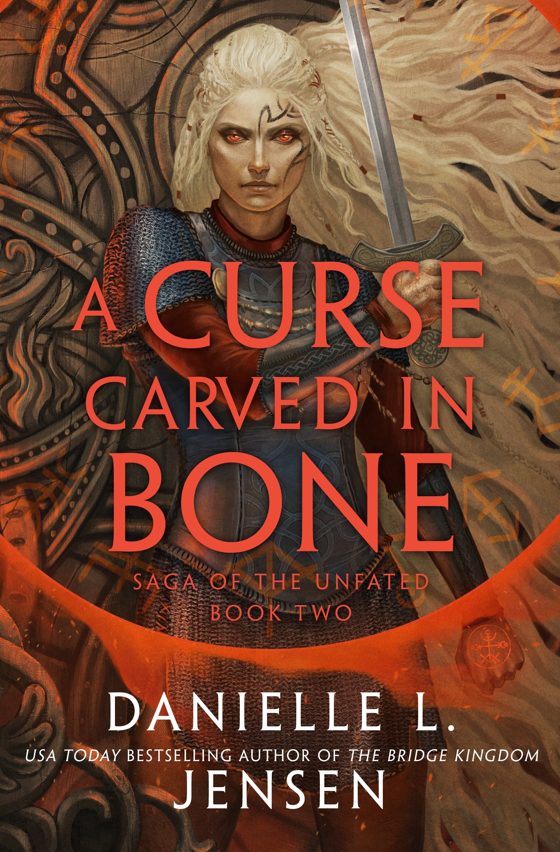 A Curse Carved in Bone by Danielle L. Jensen - Saga of the Unfated Book 2 | Booxies