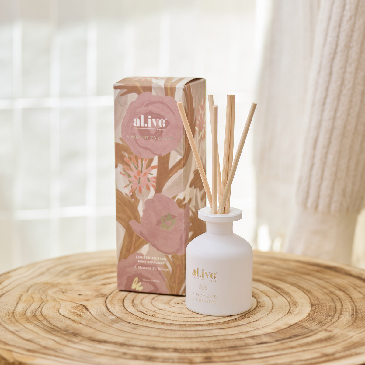 al.ive Mini Diffuser - A Moment To Bloom | Pamper Me Booxies | Book ...