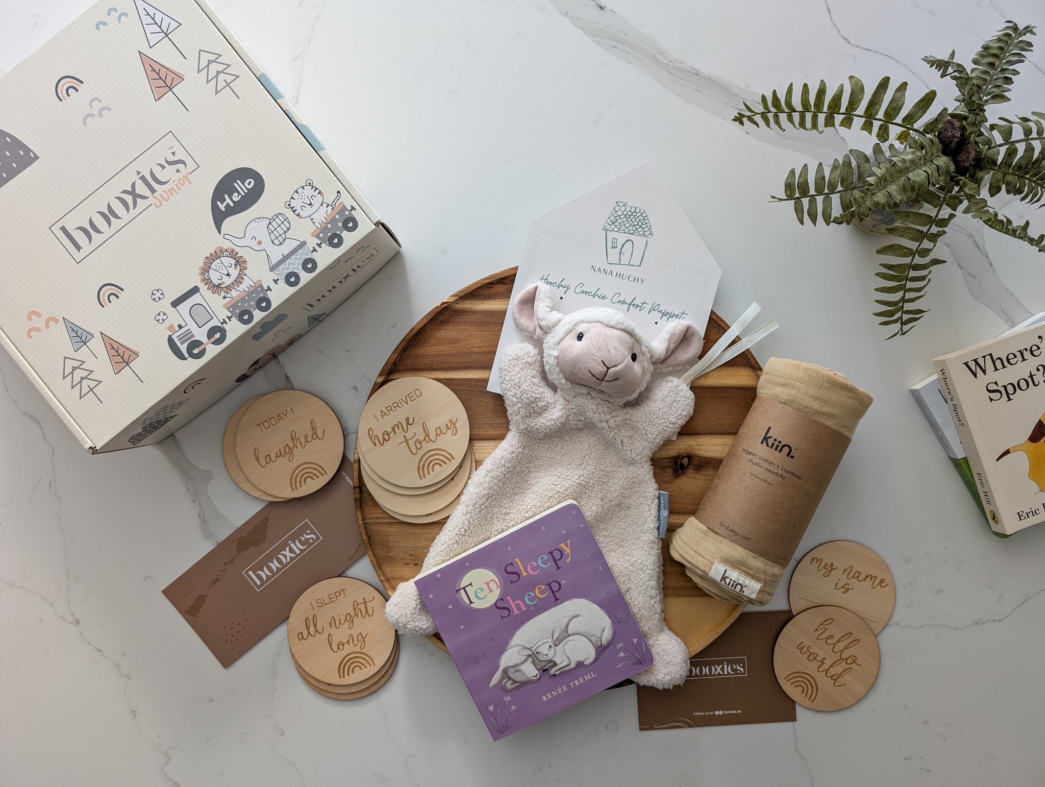 Snuggles N Cuddles Booxies | Baby Gift Box | Baby Essentials Gift | Booxies